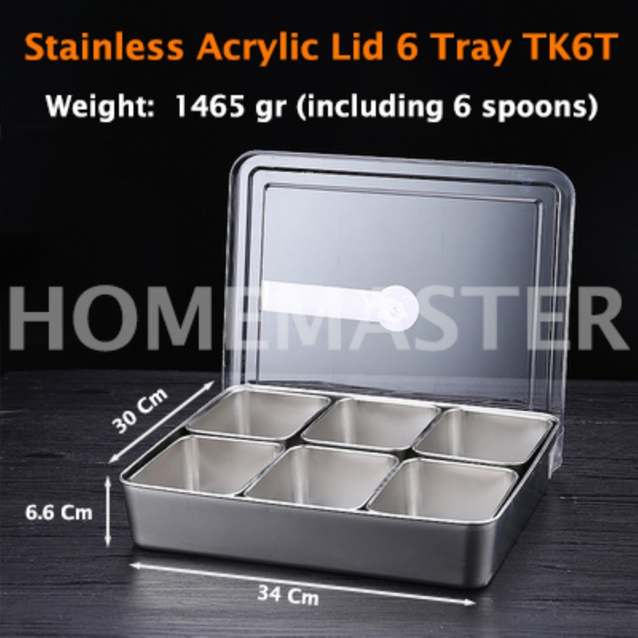 Jual HomeMaster Tempat Penyimpanan/Kontainer/Container/Bento Topping ...
