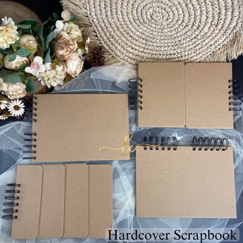 Jual Scrapbook Hardcover / Album Hardcover Jurnal Vintage Polos ...