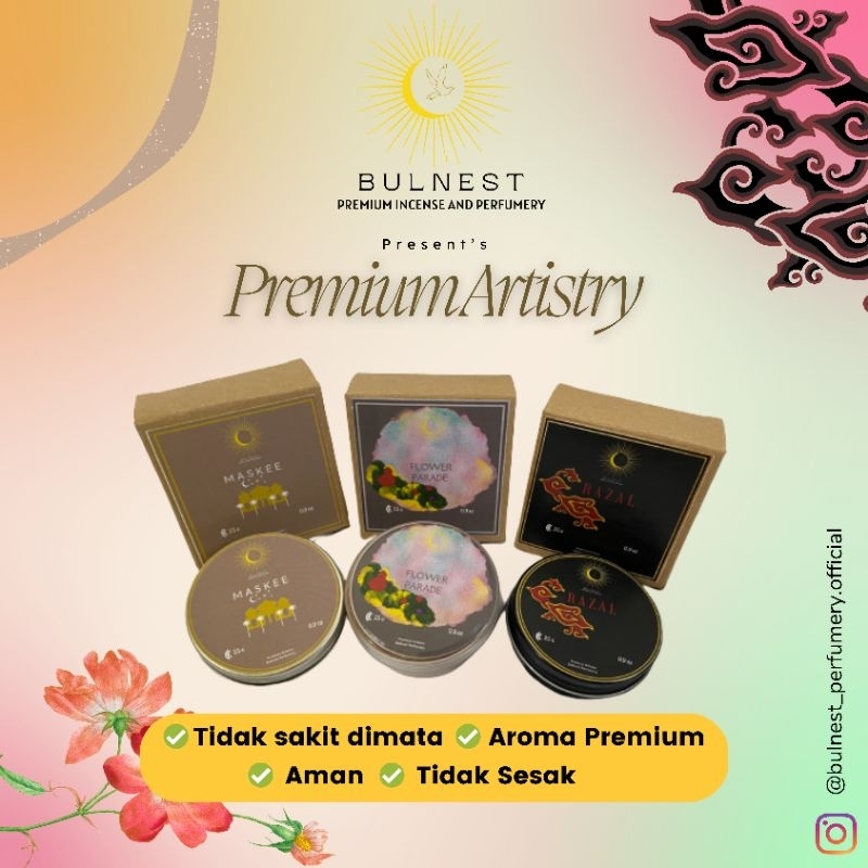Jual Bulnest Premium Artistry Series | Bukhur Premium Original | Dupa ...