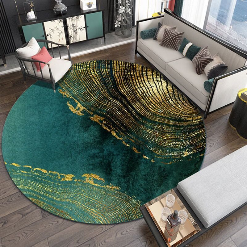 Jual UM020 Karpet Bulat Motif Anti Slip Diameter 100Cm/Karpet Bulat ...