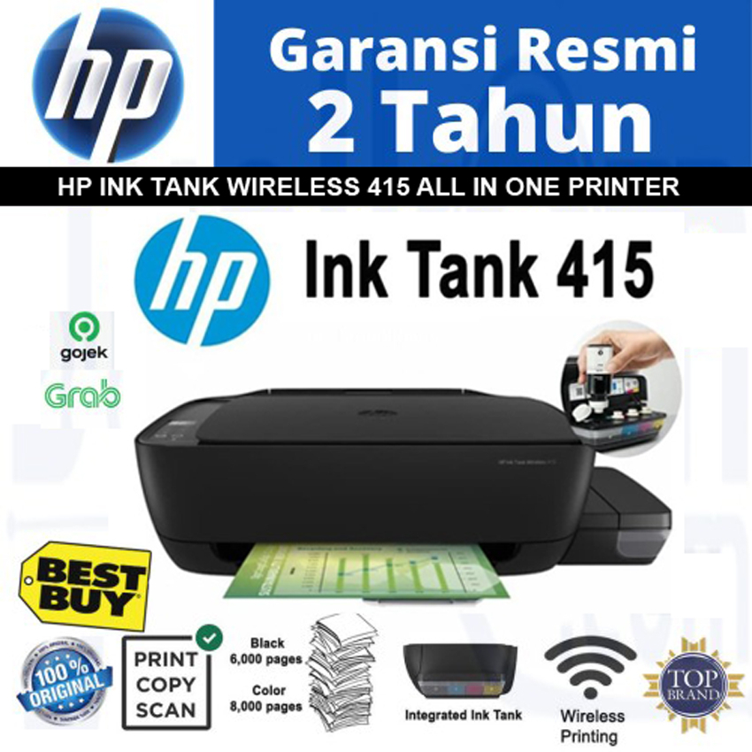 Jual HP 415 Ink Tank Wireless - HP 500 Smart Tank All In One Printer ...