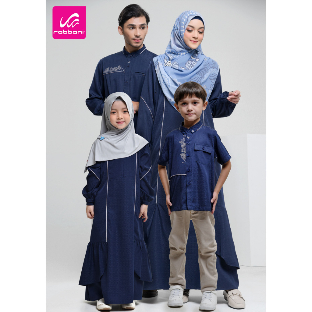 Jual Gamis Kemko anak Couple Sarang Amna | Sarimbit keluarga | Baju ...