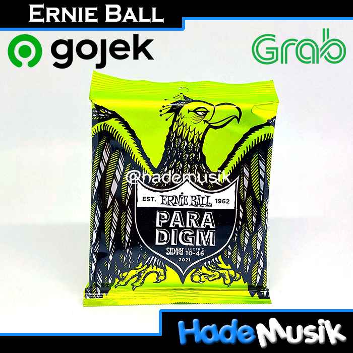 Jual Senar Ernie Ball 2021 Paradigm Regular Slinky Gitar Elektrik 10-46 (Original) | Shopee ...