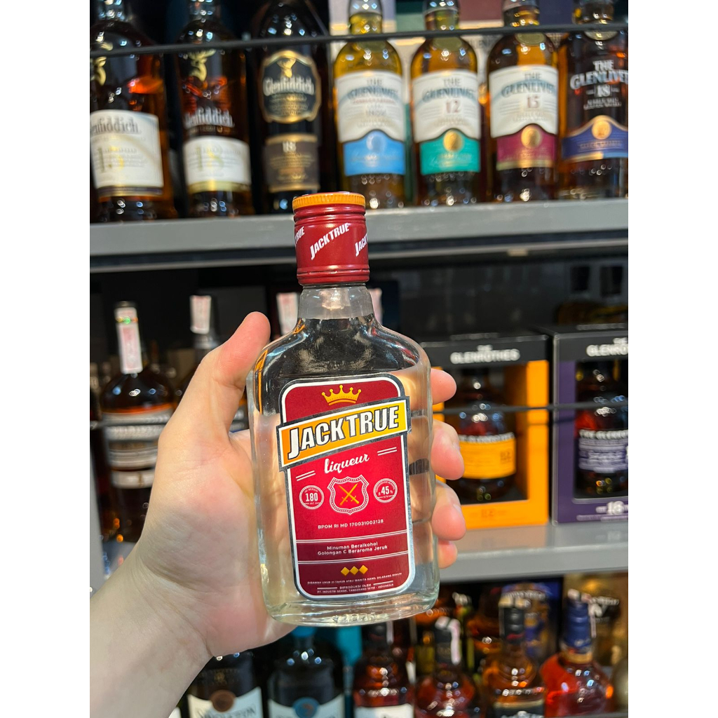 Jual JACK TRUE / JACKTRUE JERUK ORANGE 180 ML 45% ALC | Shopee Indonesia