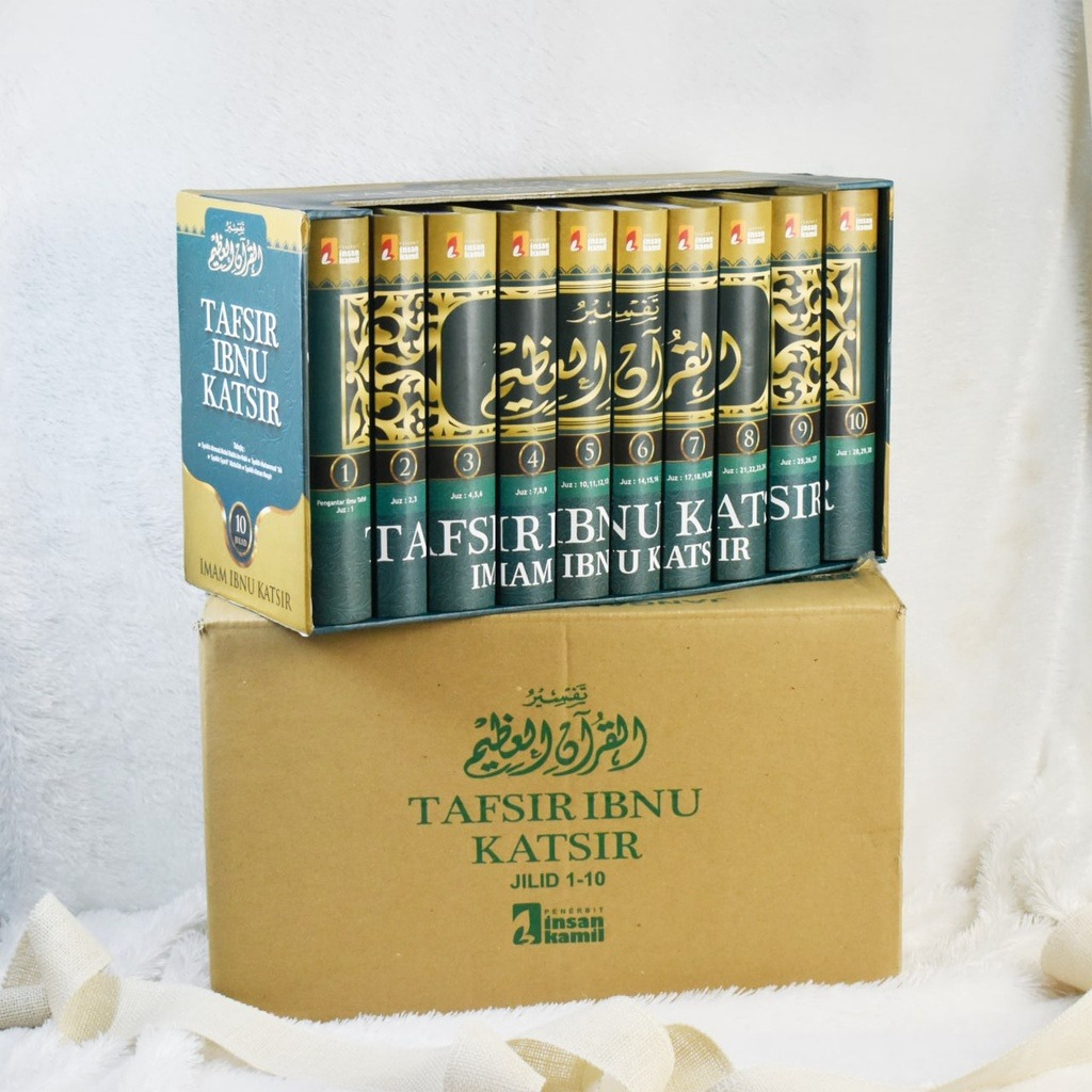 Jual Buku Terjemah Tafsir Ibnu Katsir Edisi Lengkap JILID 1-10 1 2 3 4 5 6 7 8 9 10 Tahqiq ...
