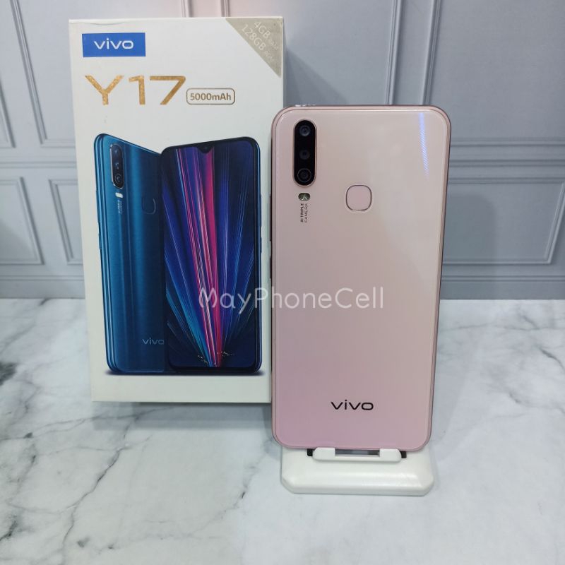Jual Vivo Y17 Ram 4GB Internal 128GB 4/128 GB Handphone Second Fullset Batangan ex Garansi Resmi ...