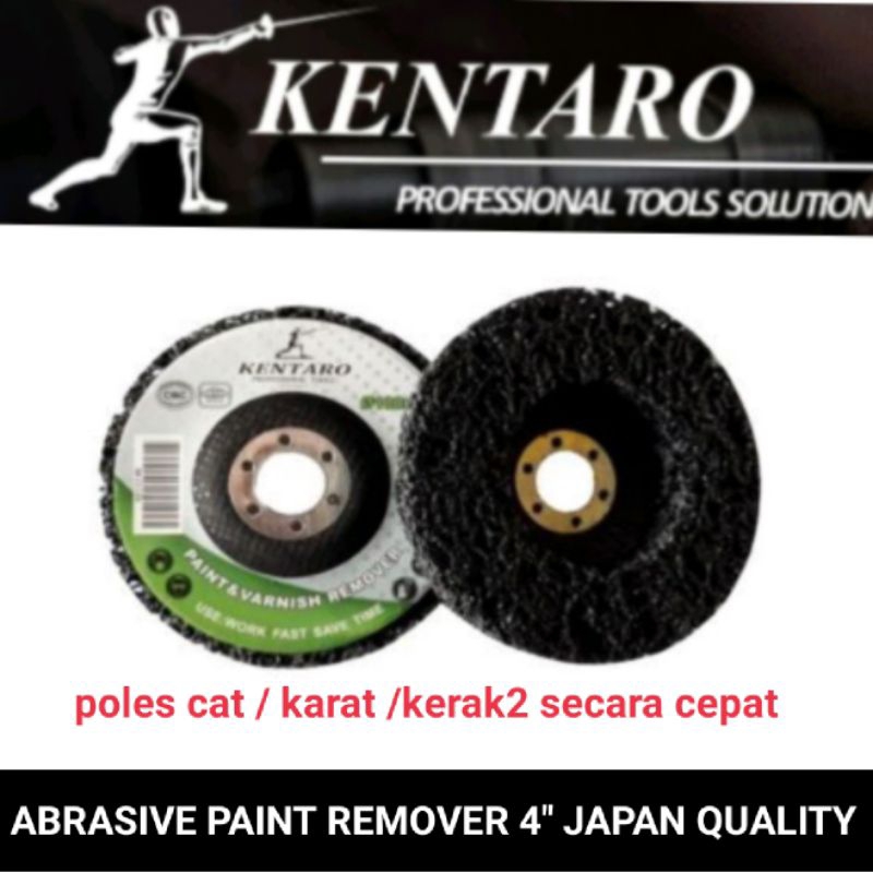 Jual kentaro abrasive paint remover / mata gerinda poles cat dan karat ...
