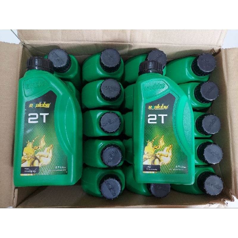 Jual EVALUBE 2T OLI SAMPING 0,7 LITER ( JUAL 1 DUS ISI 20 PCS ...