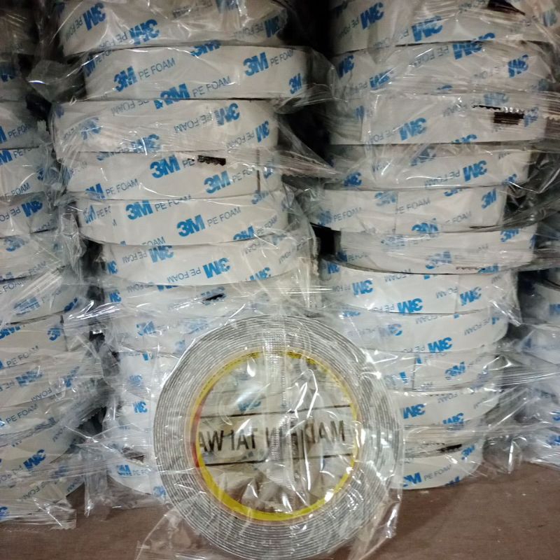 Jual double tape 3M isolasi busa timbal balik | Shopee Indonesia