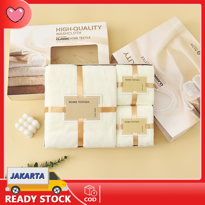 Jual Gift Towel / Hampers Kado Souvenir / Gift Set Box Handuk 3in1 ...