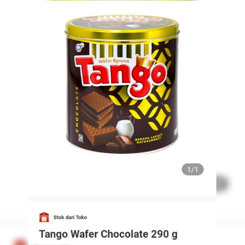 Jual Tango wafer kaleng 270g (6 pcs) | Shopee Indonesia