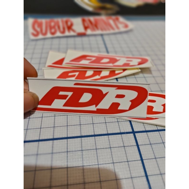 Jual Stiker Logo Fdr | Shopee Indonesia