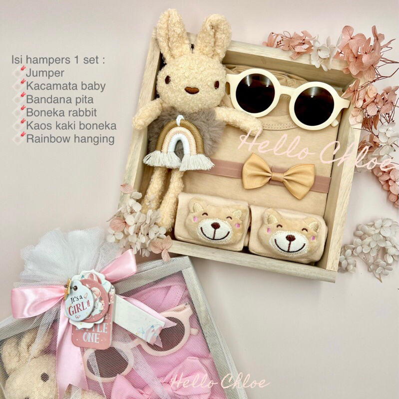 Jual HELLO CHLOE - Rabbit doll Series 0-12 bulan | Newborn Baby Gift ...