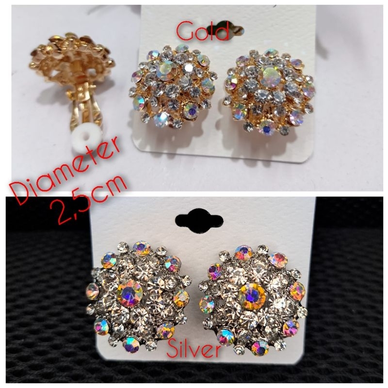 Jual Giwang Anting Jepit atau clip pengantin adat jawa minahasa ...