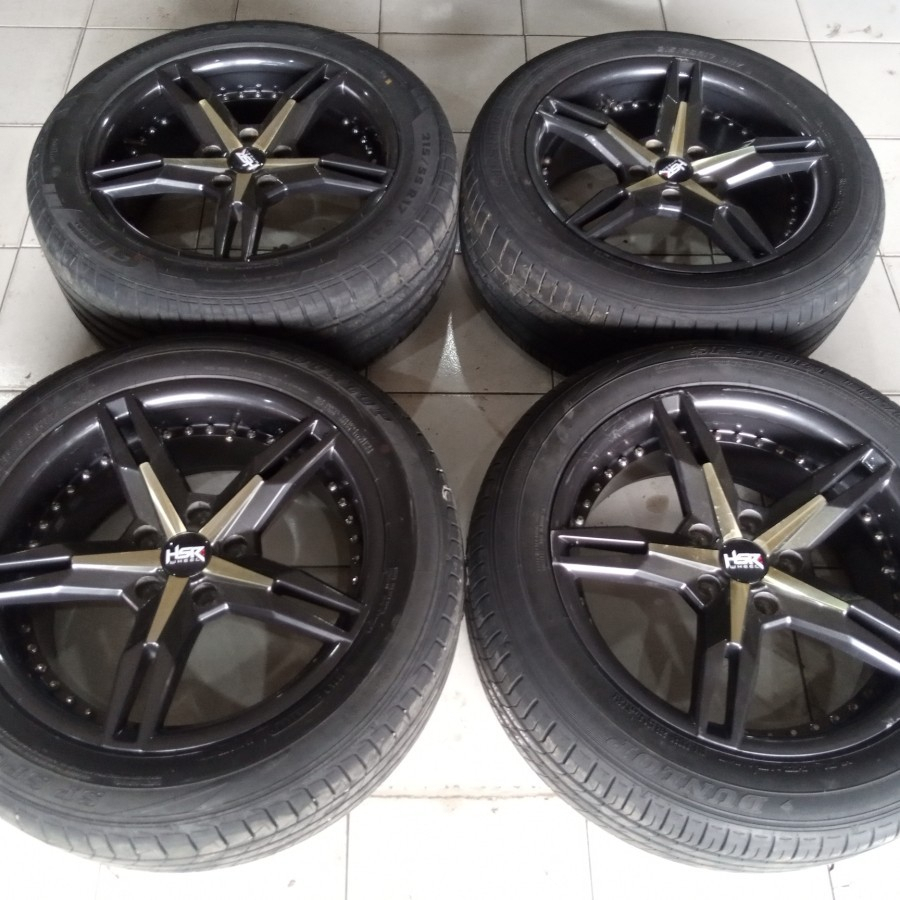 Jual Velg Bekasan Racing Hsr Ring 17 Type Keunikai Lubang Pcd 5x114 ...