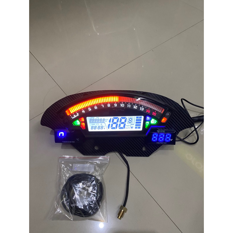 Jual SPEEDOMETER SPEEDO DIGITAL NINJA RR OLD NEW MODEL ZX PNP | Shopee ...