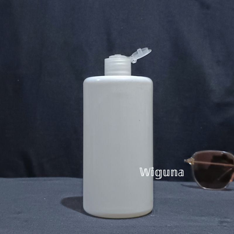 Jual Botol Fliptop 500ml Putih / Botol PET 500ml Model RF Tutup Fliptop Jamur | Shopee Indonesia