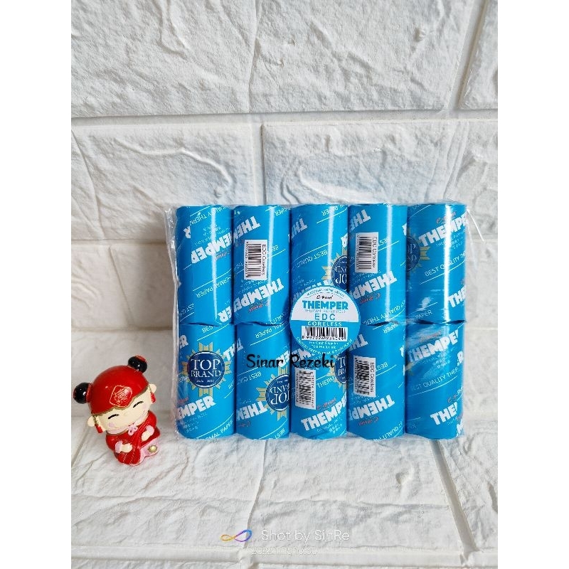 Jual 1 buah!! Thermal paper roll EDC 57x34 / kertas termal EDC/themper ...
