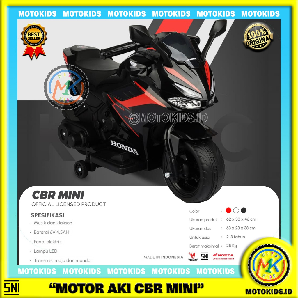 Jual Sepeda Motor Aki Anak NMAX SCOOPY PCX CBR PMB MOTOR TYPE 888-A ...