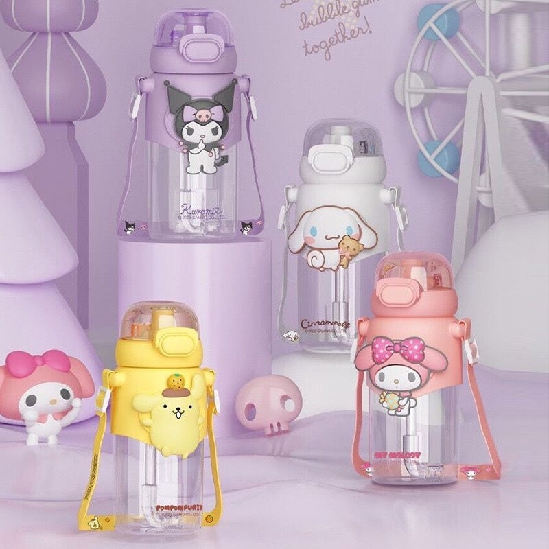 Jual Botol Original Sanrio Kuromi/ My Melody/Pompompurin/ Cinnamoroll ...