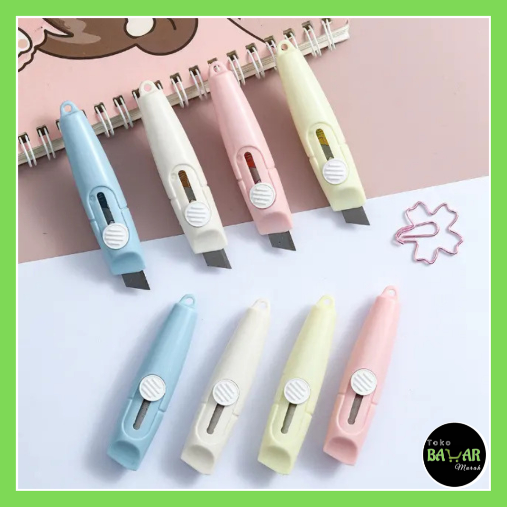 Jual Cutter Mini / Pisau Cutter Kecil Portable / Pisau Silet Mini ...