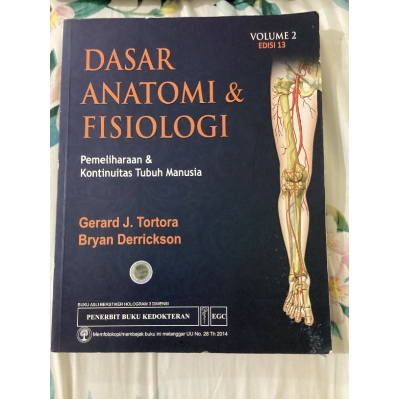 Jual TORTORA BUKU ANATOMI DAN FISIOLOGI EDISI 13 VOLUME 2 | Shopee Indonesia