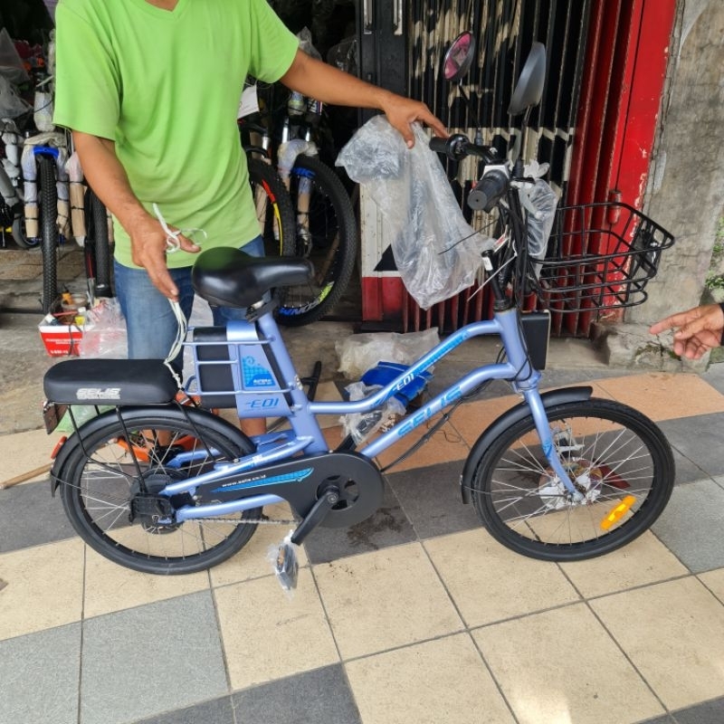 Jual Sepeda Listrik 20 Selis E01 E 01 E1 E 1 Baterai Litium Lithium ...