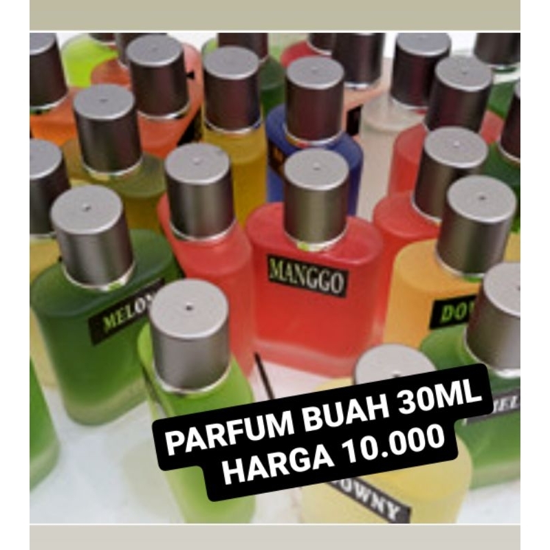 Jual PARFUM BUAH 30ML STROBERRY APEL MELON MANGGO JERUK ANGGUR MELON ...