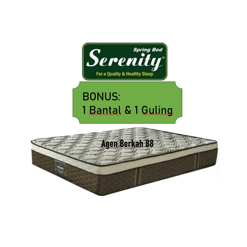 Jual Kasur Elite Serenity Eternity Spring Bed 90 120 160 180 x 200 Cm ...