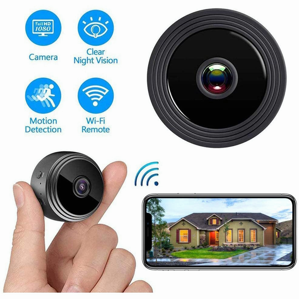 Jual Kamera Mini CCTV 1080P Wifi Camera Mini Spy Cam Tersembunyi Kamera ...