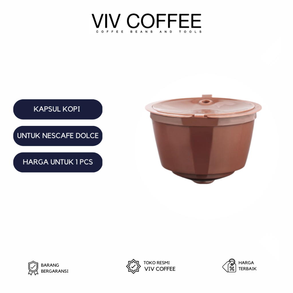 Jual Nescafe Dolce Gusto Refillable Capsule Kapsul Kopi Isi Ulang ...