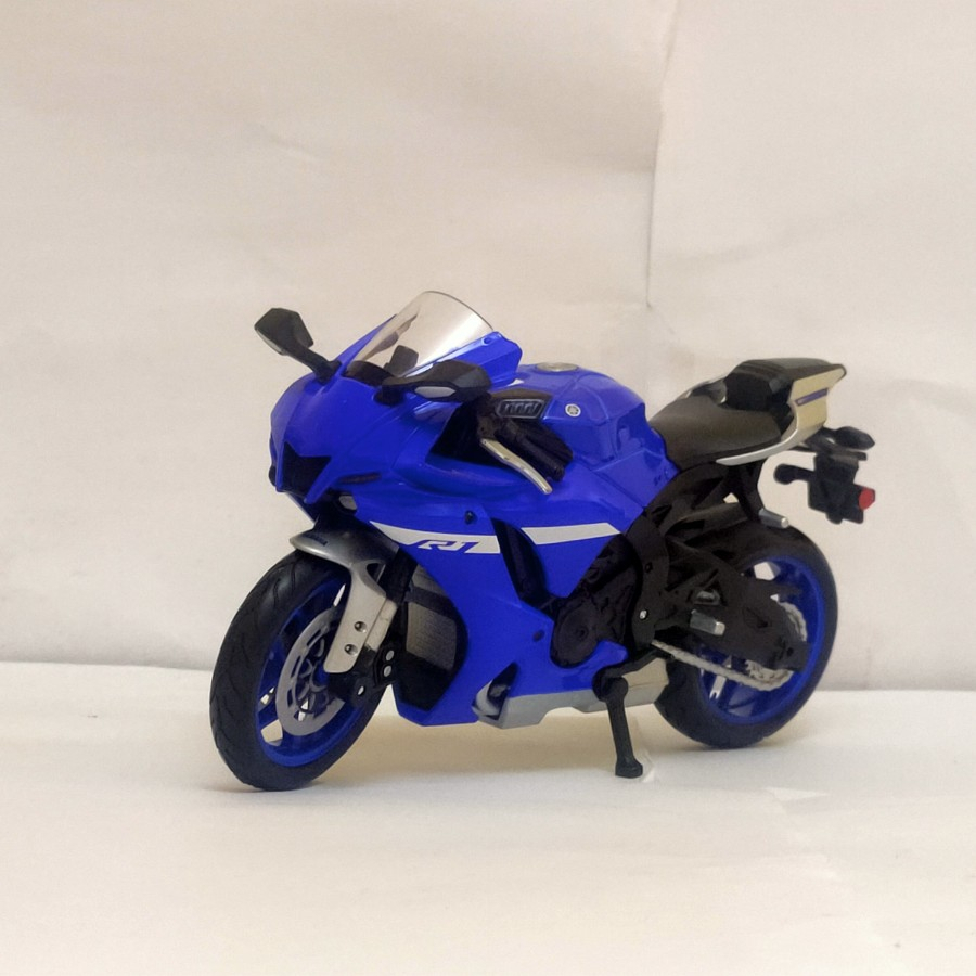 Jual Diecast Motor Yamaha YZF-R1 2021 Maisto skala 1:12 mainan anak ...