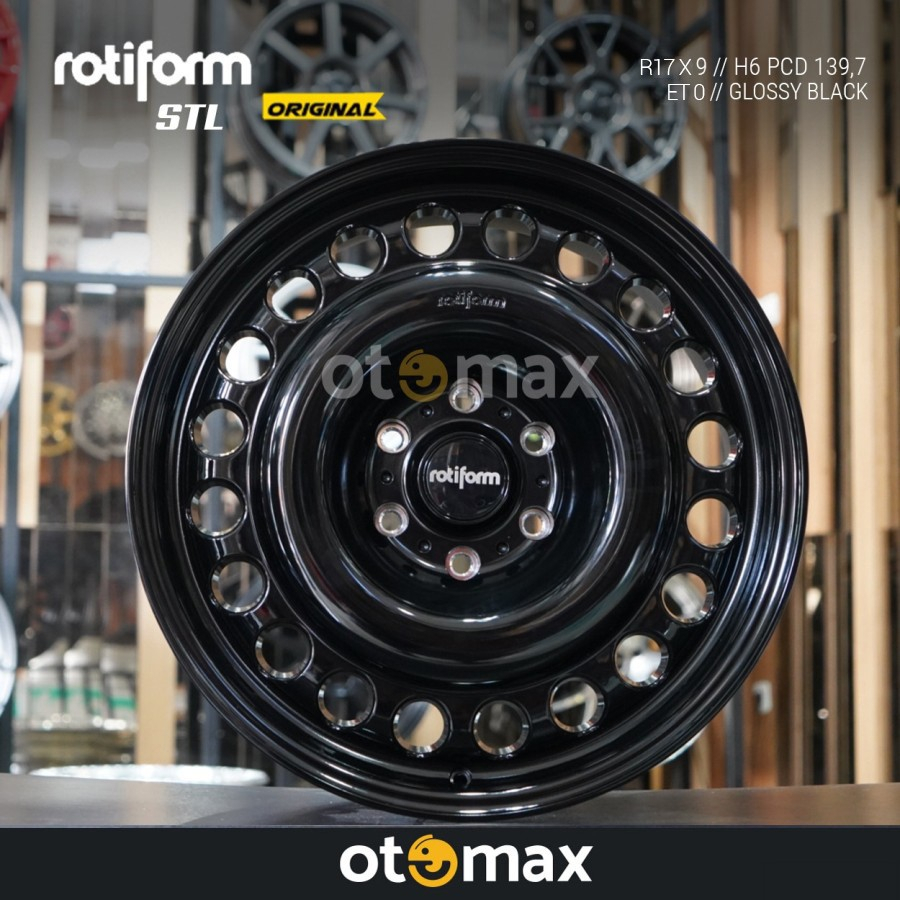Jual Velg Mobil Rotiform STL Original Ring 17 Glossy Black | Shopee ...