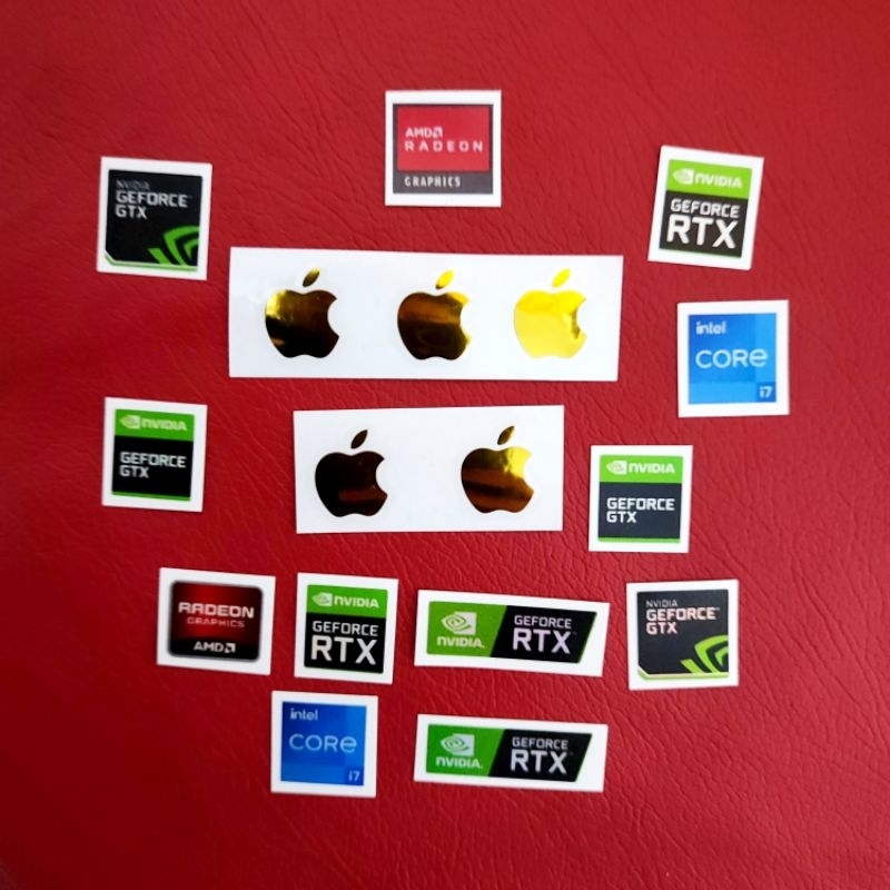 Jual Sticker Hologram Tempelan Laptop / Komputer High Quality | Shopee ...