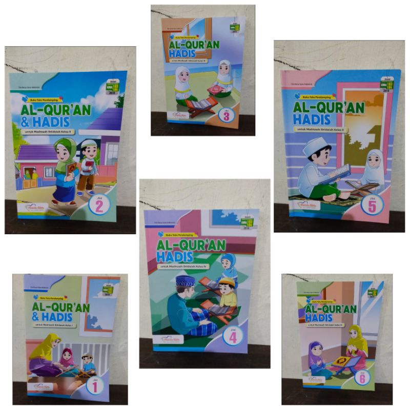 Jual Buku Al-Quran Hadis Kelas 1 2 3 4 5 6 Pustaka Mulia KMA 183 184 | Shopee Indonesia