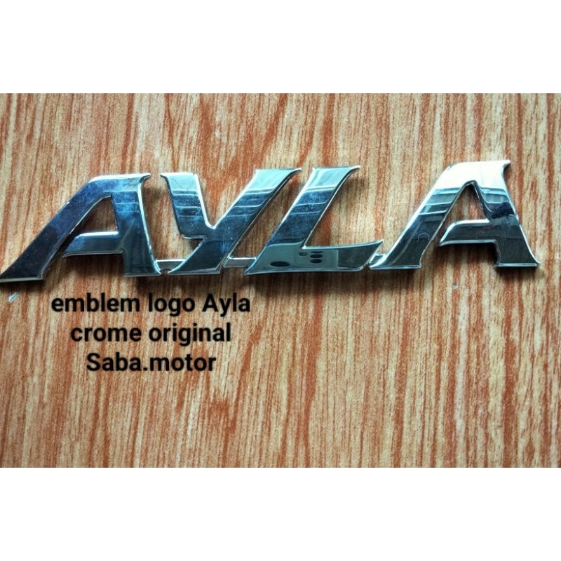 Jual Emblem logo Ayla original | Shopee Indonesia