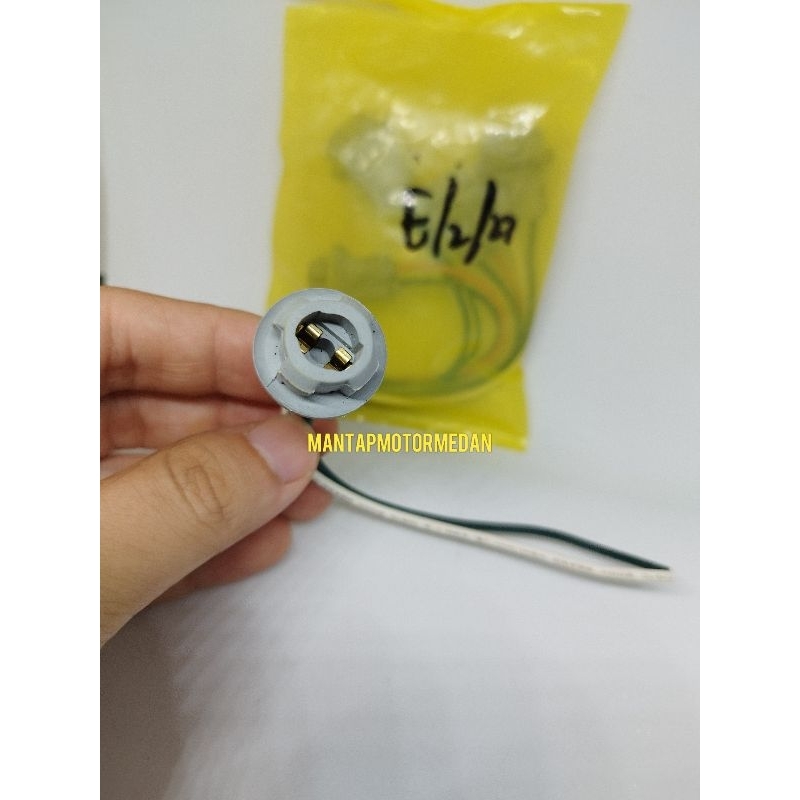 Jual Pitting Fitting Fiting Socket Soket Lampu Sen Sein Motor T10 T13 ...