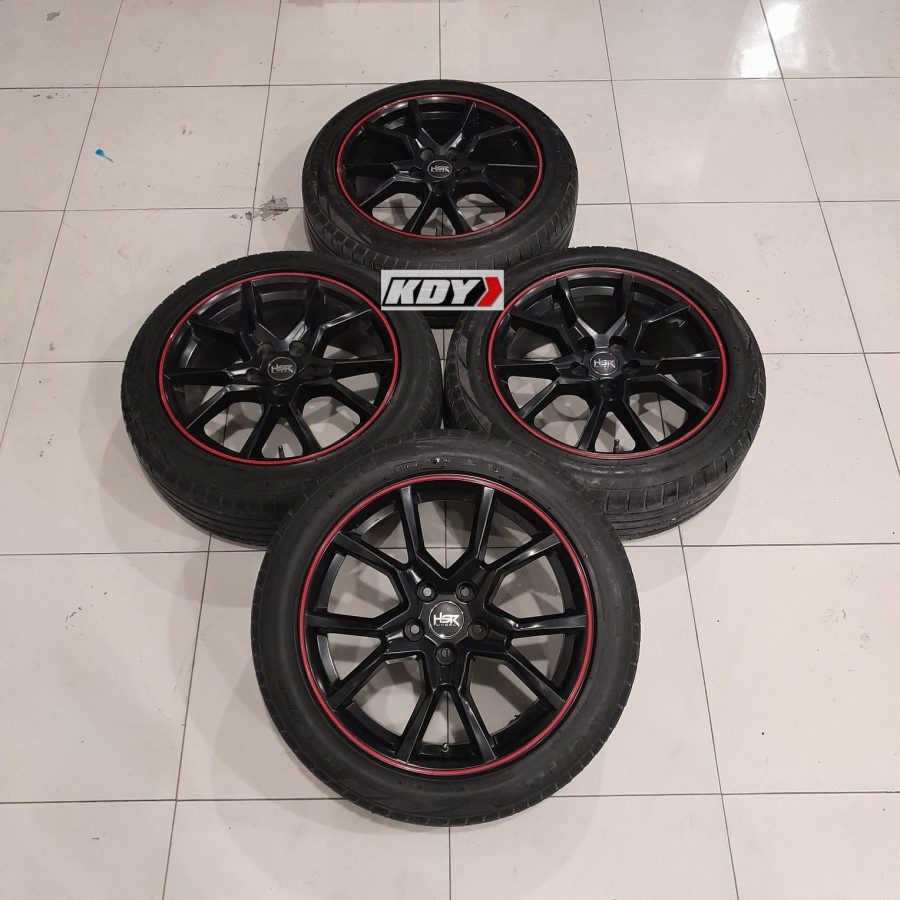 Jual Velg Mobil Bekas Ring 18 MISATO HSR R18 Lebar 8 Lubang 5 ET 42 BAN 225 50 R18 | Shopee ...