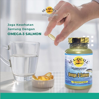 Jual Sea Quill Omega 3 Salmon Series - Sea-Quill Vitamin - Suplemen ...