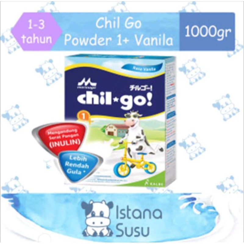Jual chill go powder 1+ Vanila 1000g | Shopee Indonesia