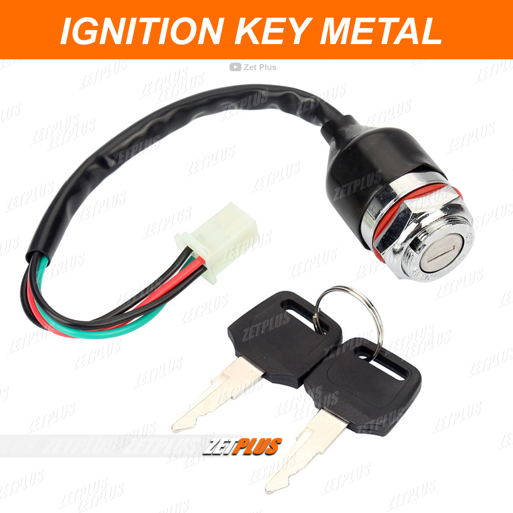 Jual KUNCI KONTAK BAHAN METAL UNIVERSAL/starter besi on-off atv-Buggy ...