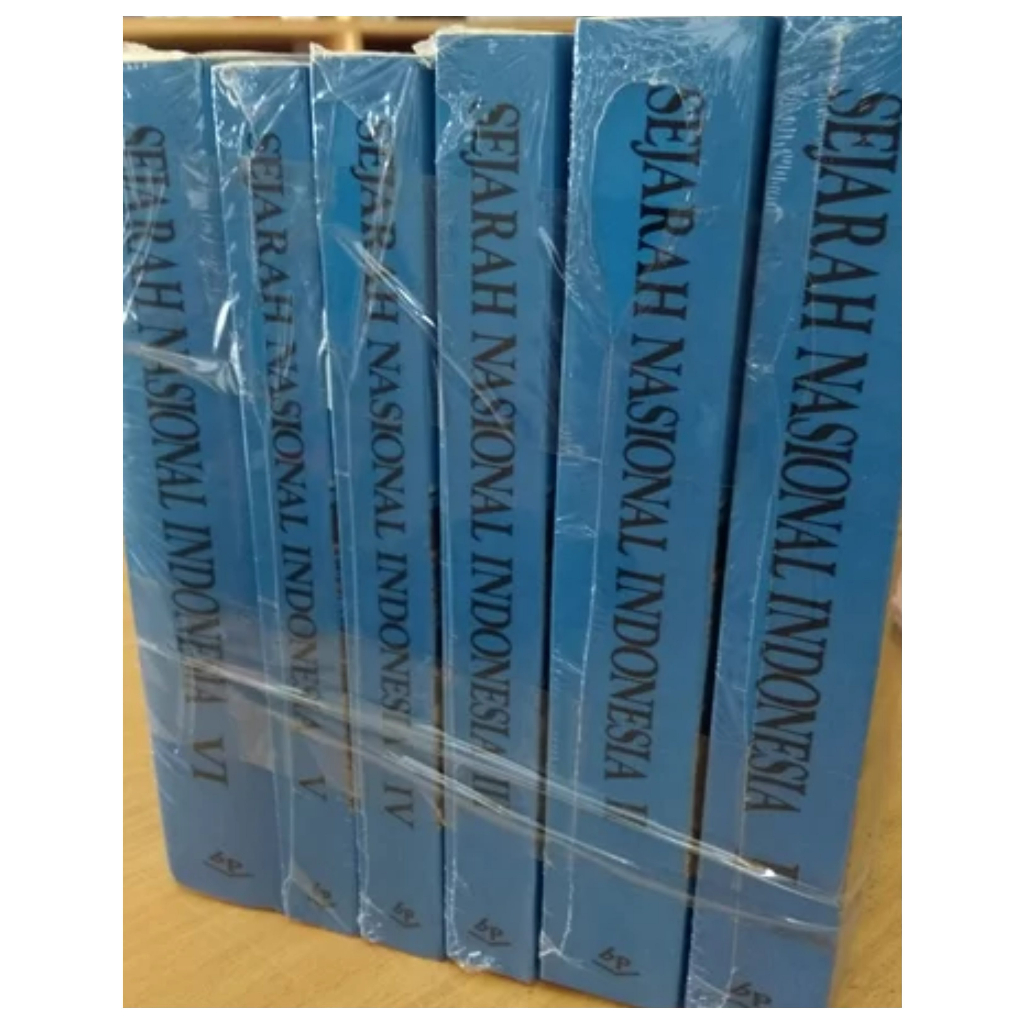 Jual Sejarah Nasional Indonesia Buku 1 sampai 6 Lengkap - Marwati ...
