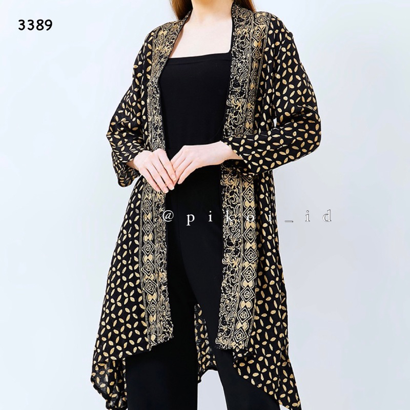 Jual Outer lace batik viscose premium / Cardigan Renda batik wanita ...