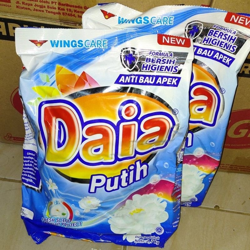 Jual Daia Detergen Bubuk 4kg / Deterjen 4 kg Hijab / Flower Blossom ...