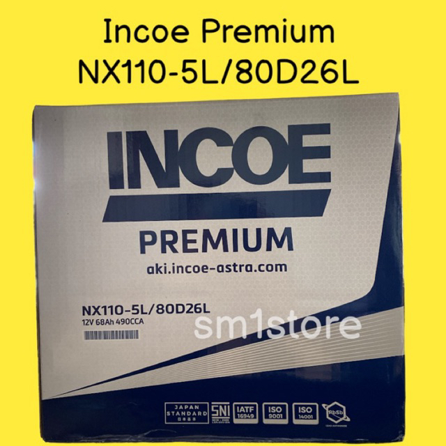 Jual Aki Basah Incoe NX110-5L/80D26L | Shopee Indonesia