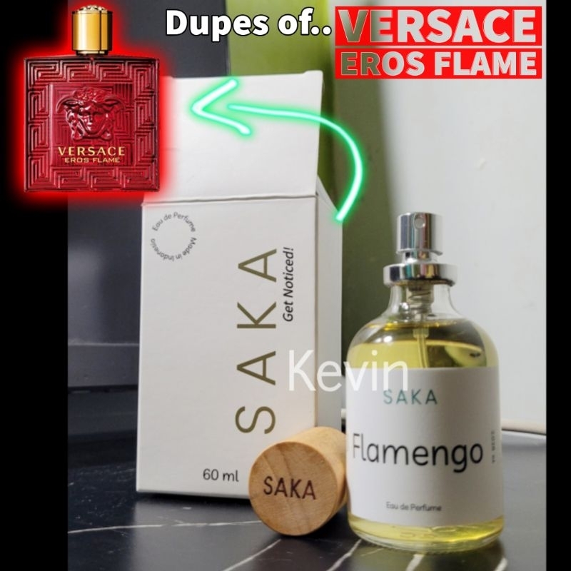 Jual Parfum SAKA Flamengo 60ml EDP dupes V Eros Flame Lokal Brand ...