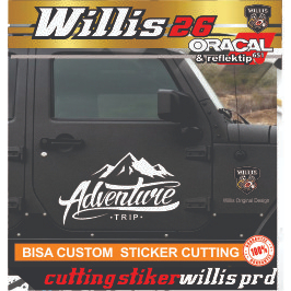 Jual Sticker Adventure Offroad, JEEP KATANA JIMNY RUBICON WRANGLER ...