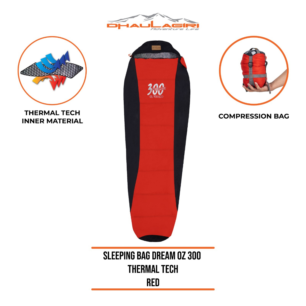 Jual DH SLEEPING BAG DREAM OZ 300 THERMAL TECH | Shopee Indonesia