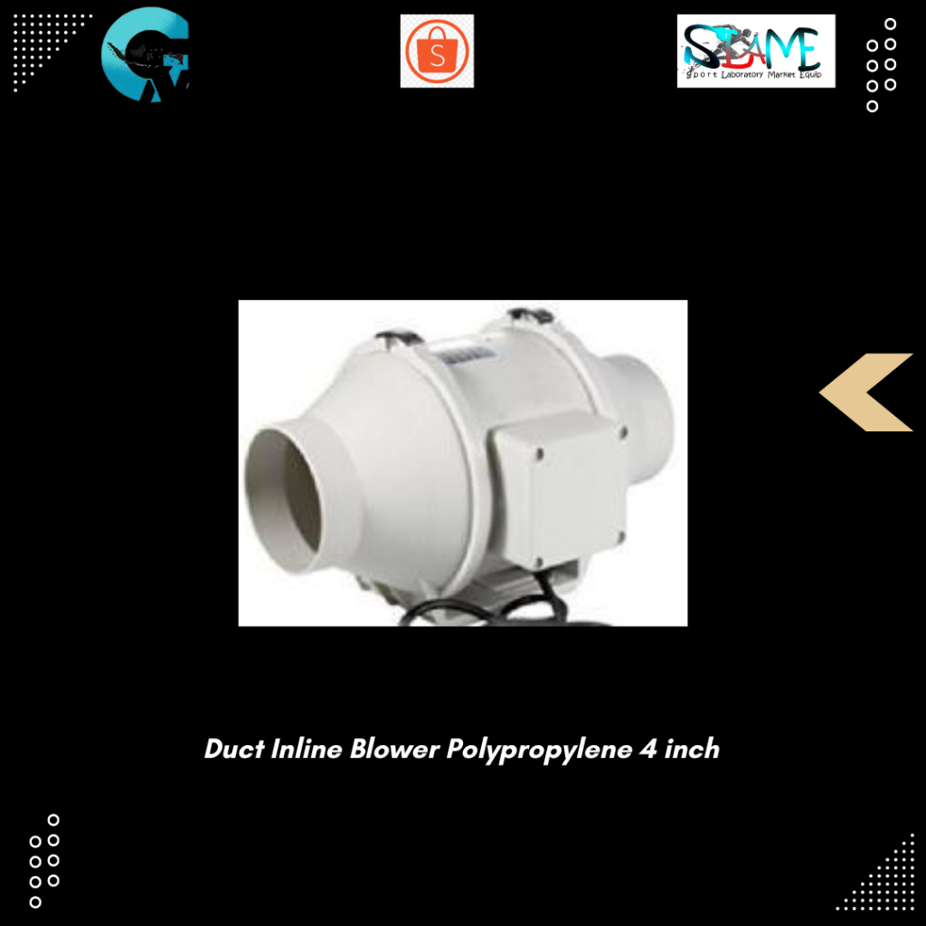 Jual Duct Inline Blower Polypropylene 4 inch | Shopee Indonesia