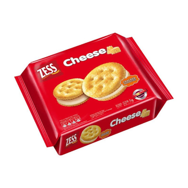 Jual Zess Original Cream Cracker Zess Sandwich Cracker Oriental ...
